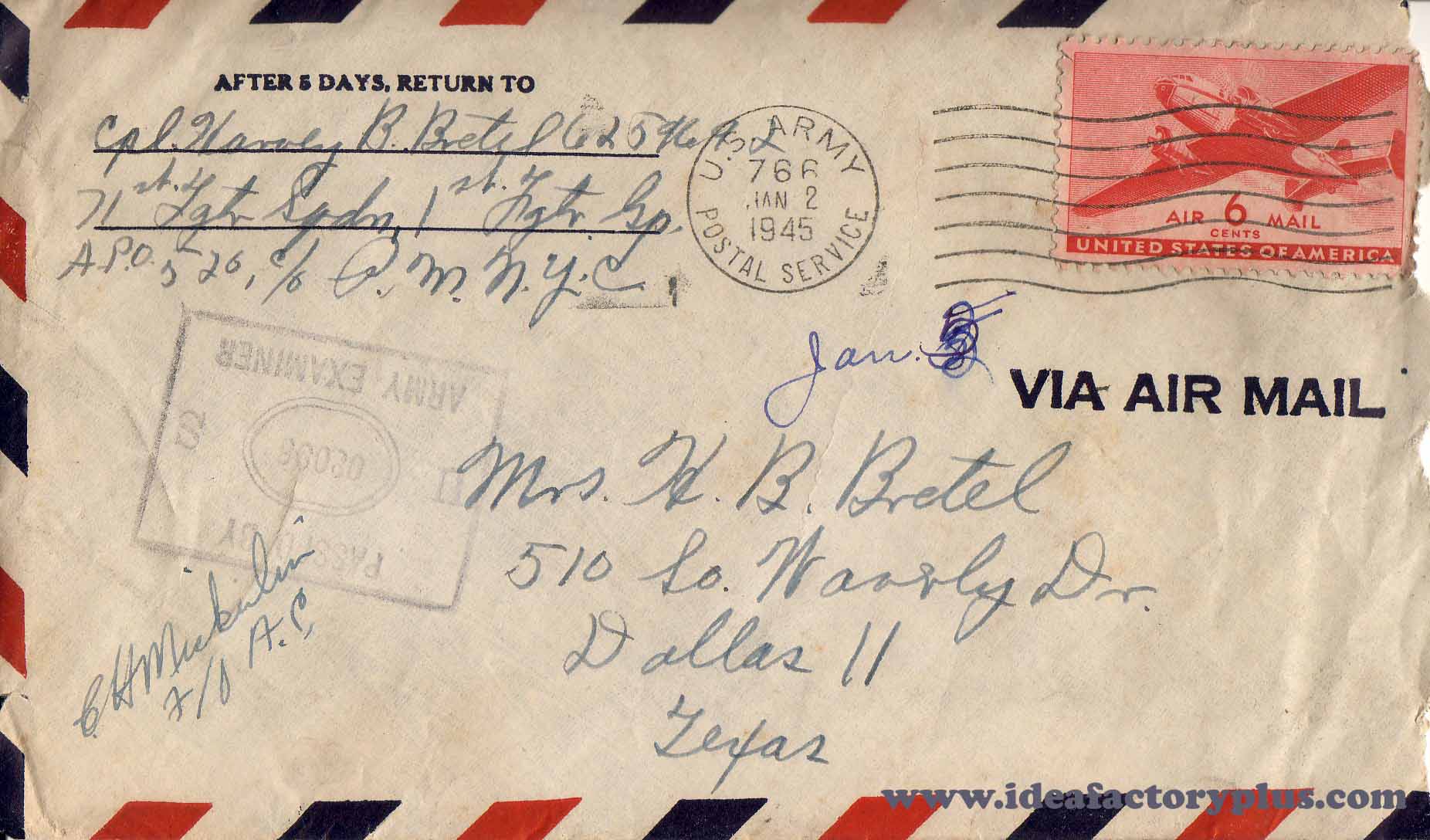 World War II Letter Collection - Idea Factory Plus